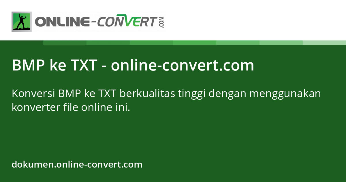 BMP ke TXT - online-convert.com