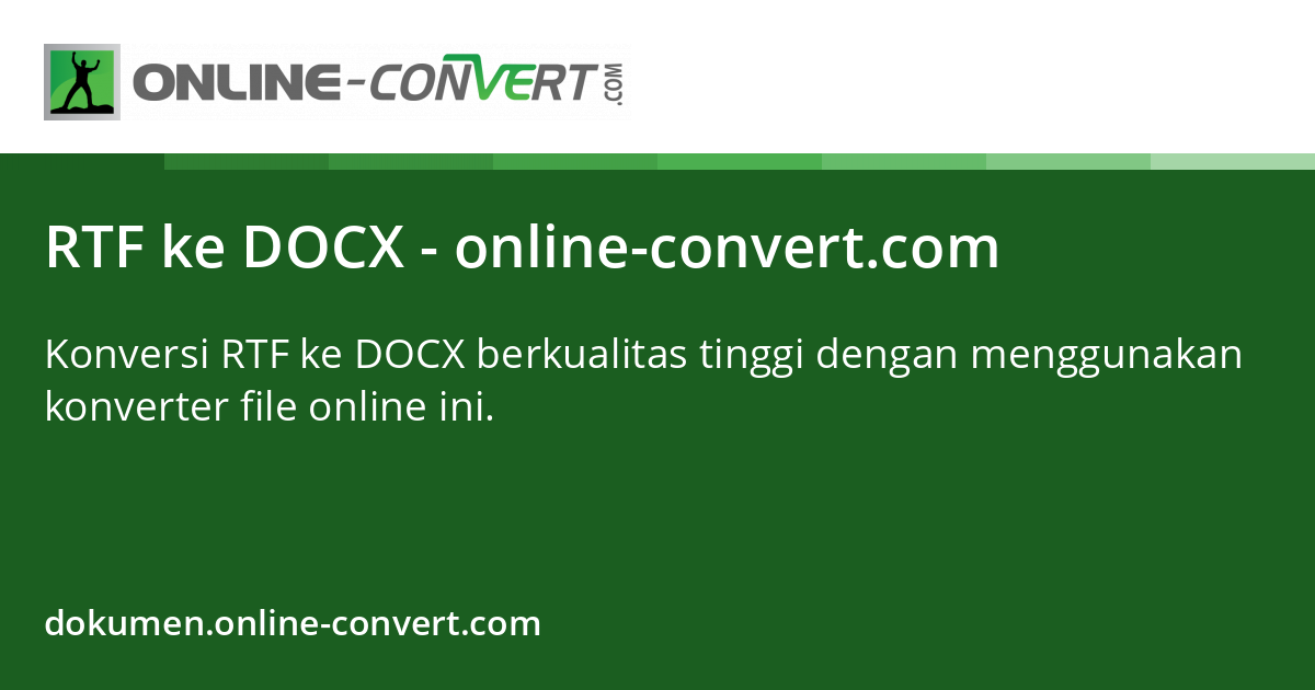RTF ke DOCX - online-convert.com