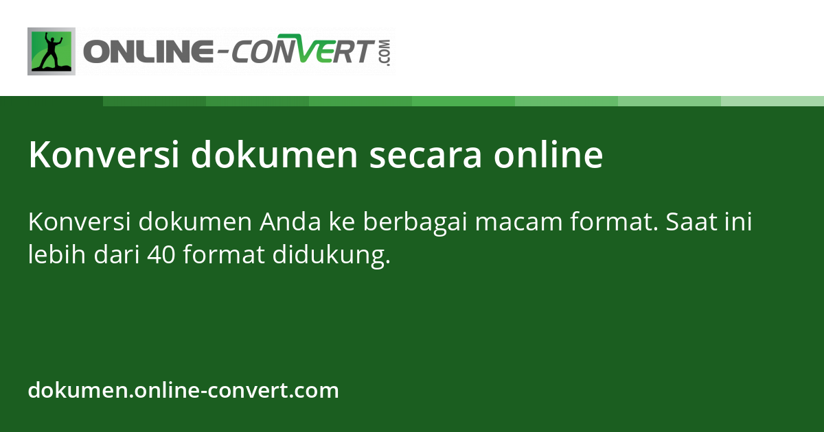 Konversi dokumen secara online